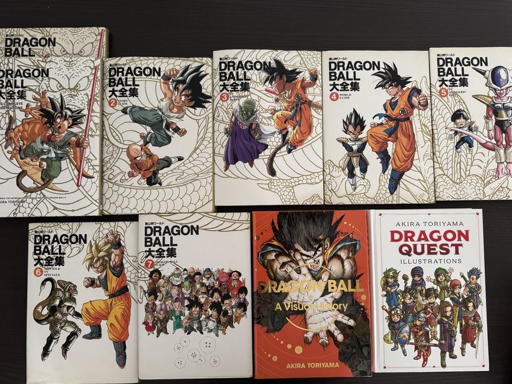 Dragon Ball Daizenshuu & Artbooks – Seltene Sammlerstücke (Gebraucht ...