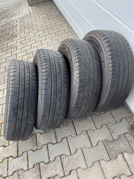 4 Sommerreifen Michelin 225/75R16C von unserem Wohnmobil (Gebraucht) in ...