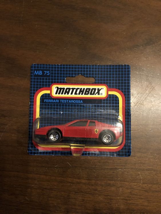 Matchbox MB75 Ferrari Testarossa, Made in China (Neu und ...
