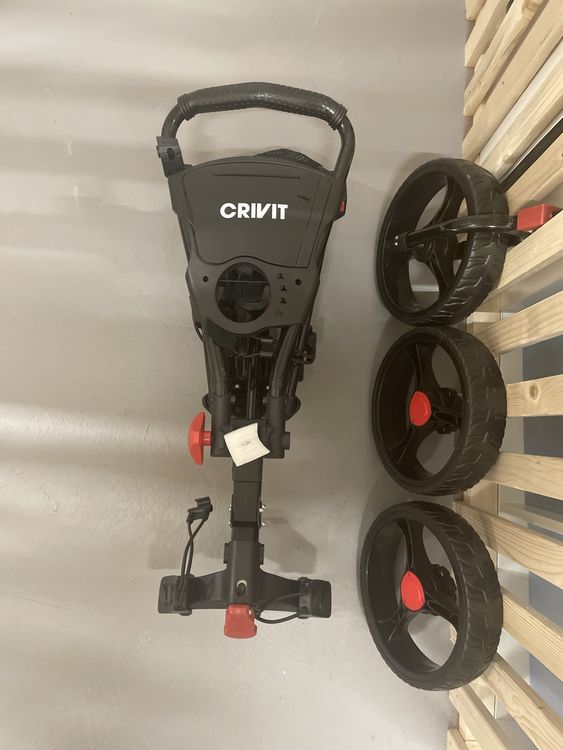 Crivit Golf Trolley 3-Rad faltbar, neuwertig | Kaufen auf Ricardo
