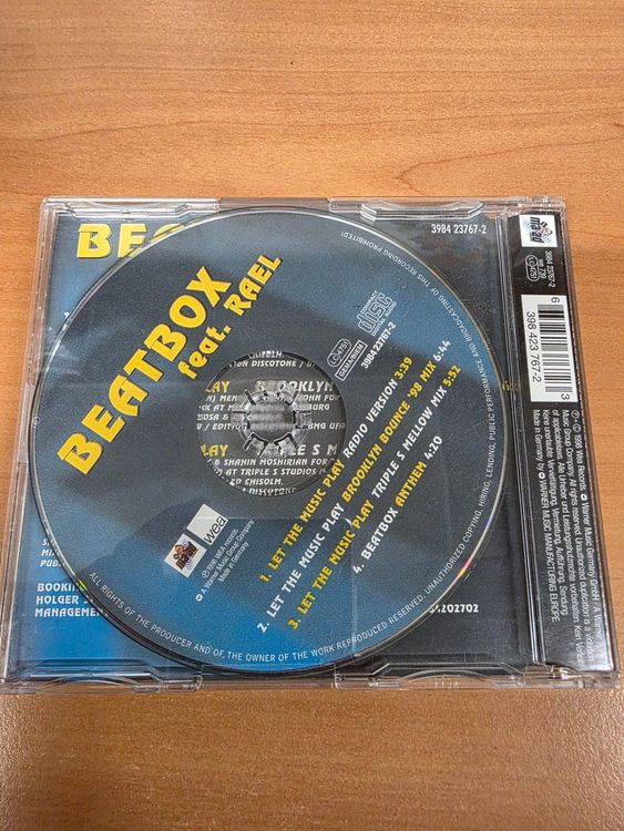 CD Single - Beatbox Feat. Rael – Let The Music Play (Gebraucht) in ...