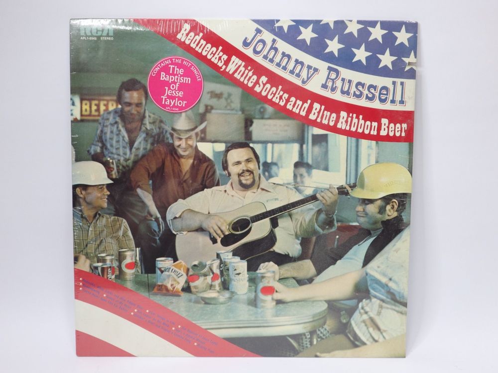 Vinyl LP Johnny Russell Rednecks, White Socks & Blue Ribbon | Kaufen ...