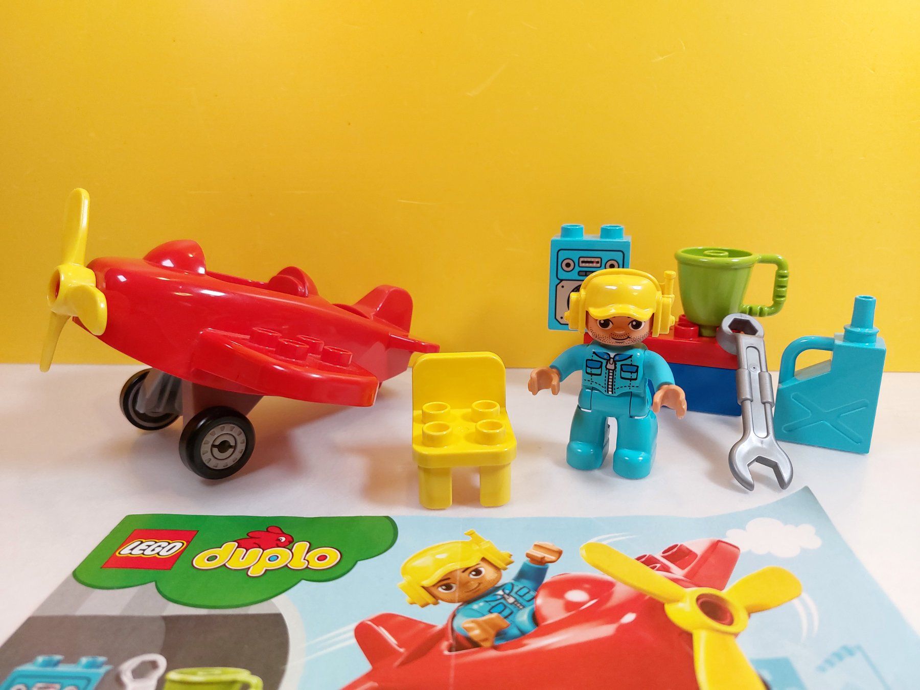 LEGO DUPLO 10908 Town Flugzeug - Komplett inkl. BA (Gebraucht) in St ...