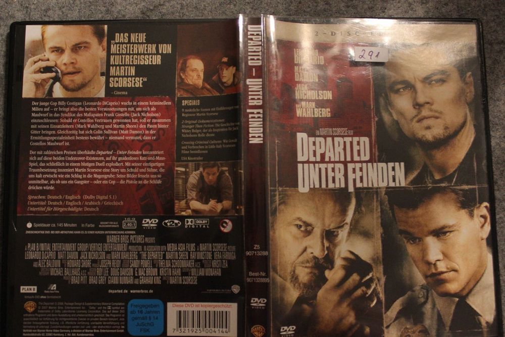 Departed - Unter Feinden DVD (291) (Gebraucht) in Geroldswil für CHF 1 – mit Lieferung auf ...