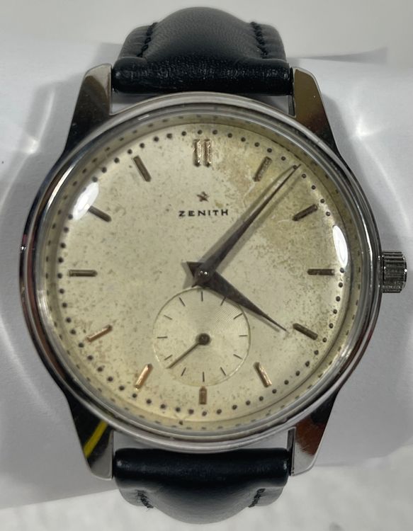 Vintage Zenith Handaufzug Armbanduhr (Gebraucht) in Root für CHF 50 – mit Lieferung auf Ricardo ...