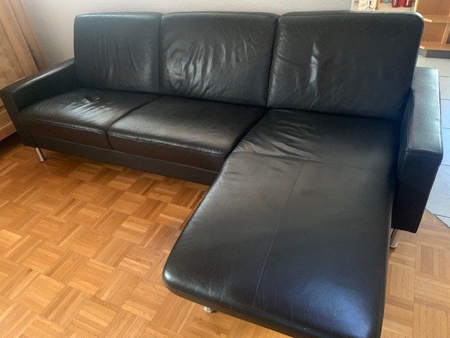 Echt Leder Sofa (Gebraucht) in Balterswil für CHF 180 – nur Abholung auf Ricardo kaufen