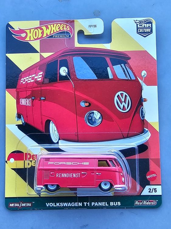 Hotwheels Car Culture VW T1 Panel Bus | Kaufen auf Ricardo