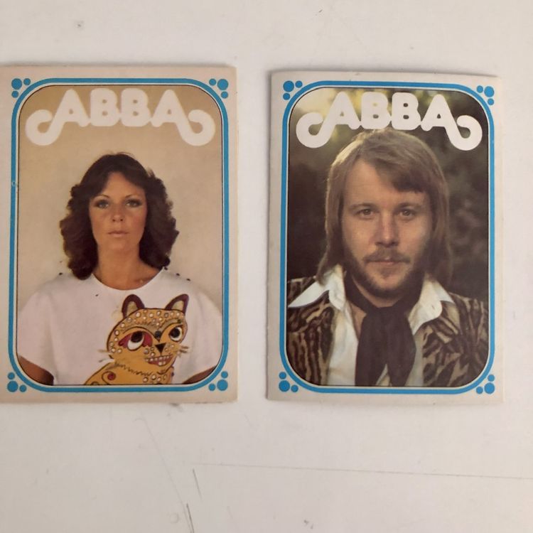 ABBA Eurovision ESC Sammler Frida Benny Kärtchen 1975 (Gebraucht) in ...