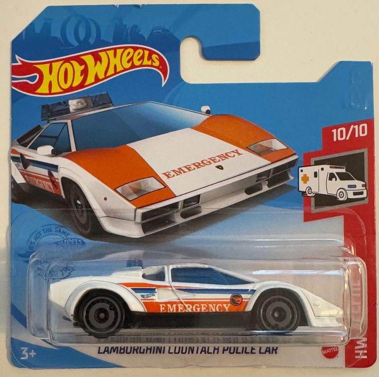 Hot Wheels LAMBORGHINI COUNTACH POLICE CAR - RARE | Kaufen auf Ricardo