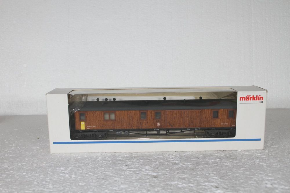 Märklin 4271 SJ Postwagen Holzverkleidung Innenbeleuchtung | Kaufen auf ...