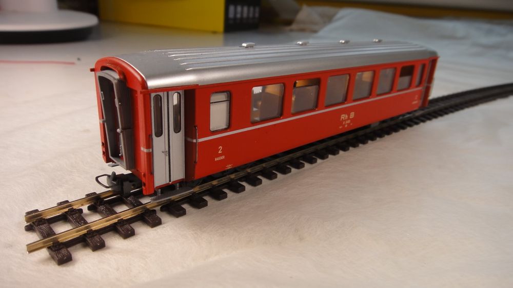BEMO Personenwagen der Rhaetischen Bahn, Spur H0m | Kaufen auf Ricardo