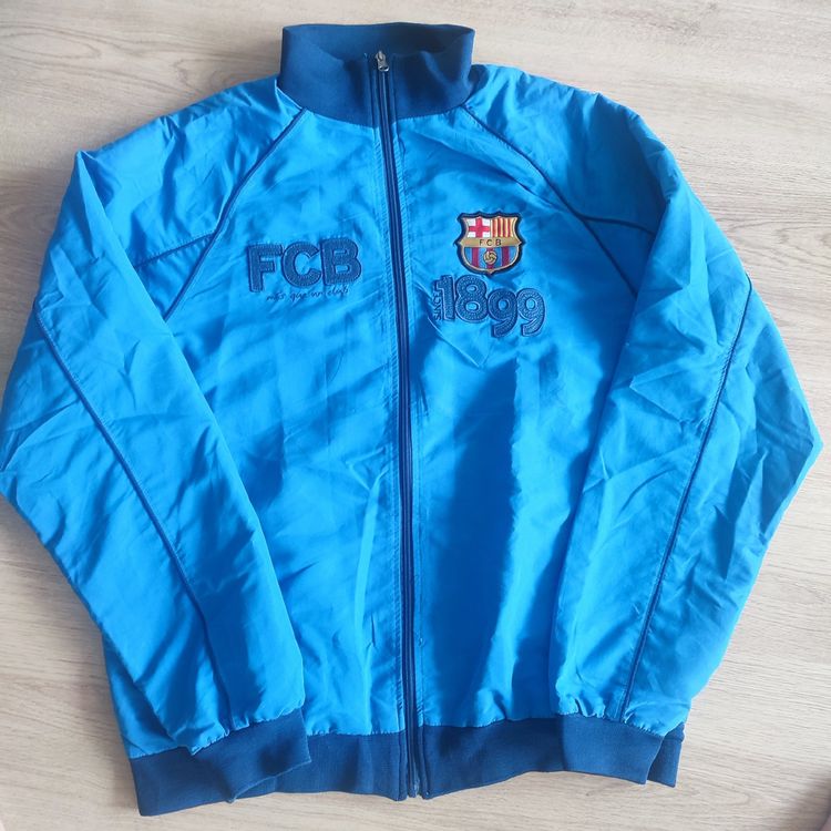 FC Barcelona Jacke Blau XXL (Gebraucht) in Bütschwil für CHF 29.9 – mit ...