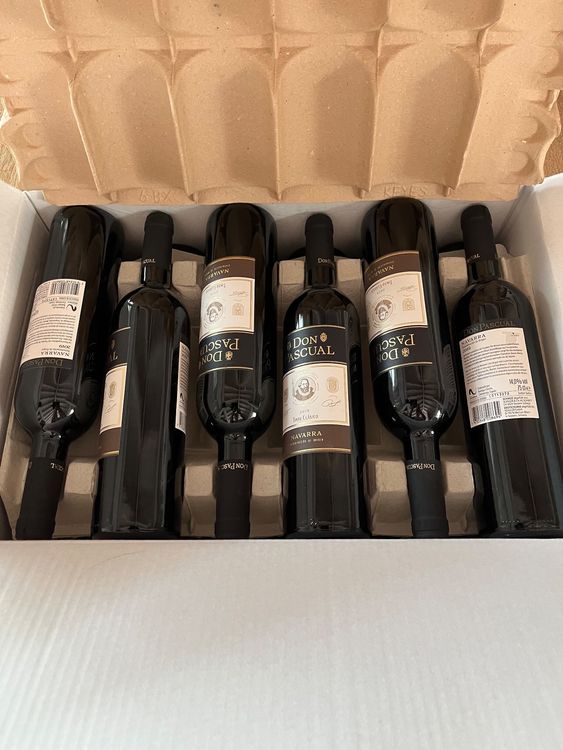 12 Flaschen Rotwein Don Pascual 2019 (Neu und originalverpackt) in ...