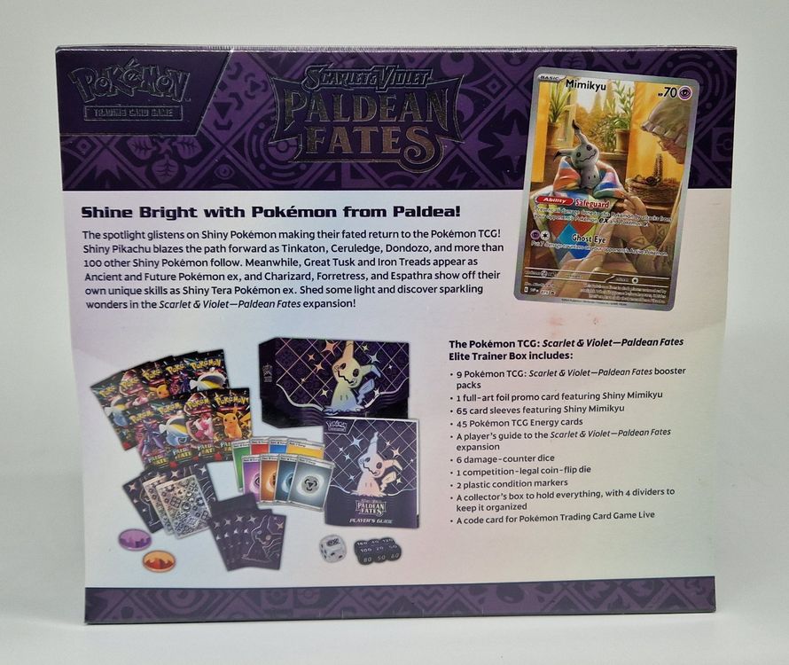 Pokémon - SV4.5 / Paldean Fates ETB / EN | Kaufen auf Ricardo