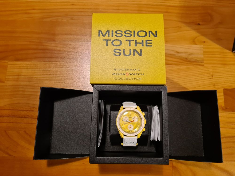 Omega x Swatch - Moonswatch - Mission to the Sun (Neu und ...