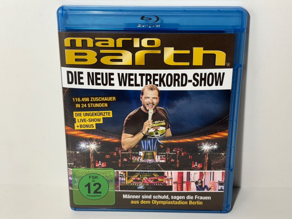 Mario Barth - Die neue Weltrekord-Show - Männer sind Blu Ray (Gebraucht ...