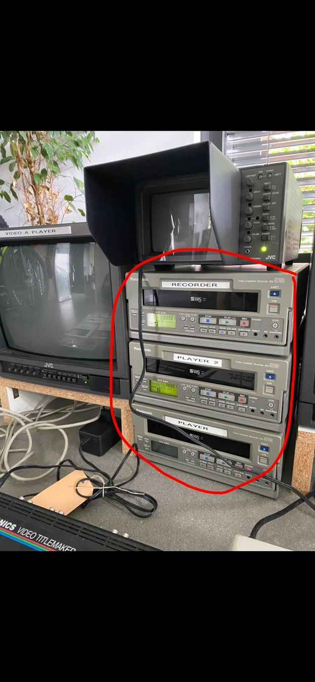 3x Panasonic AG-5700 hifi VHS / SVHS Recorder (Gebraucht) in Anglikon ...