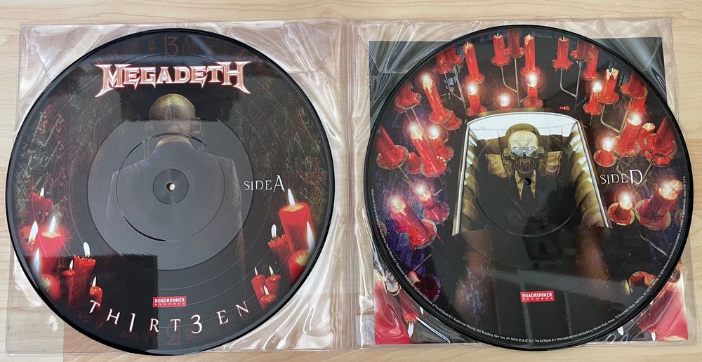 Megadeth – Th1rt3en Vinyl Lp Picture Disc RAR RAR RAR | Kaufen auf Ricardo