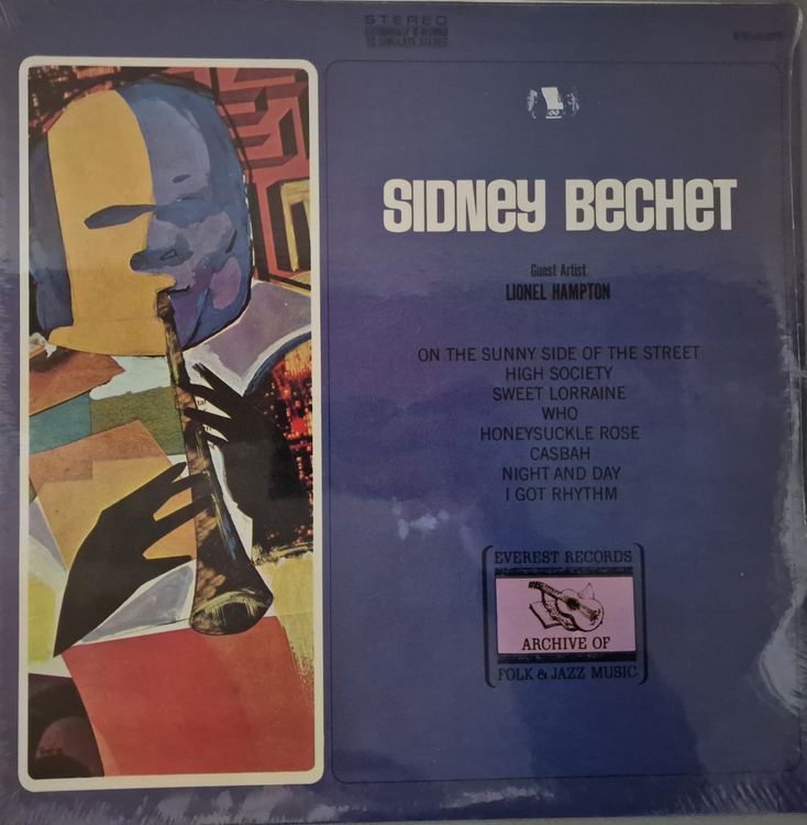 Sidney Bechet Guest Artist Lionel Hampton LP – Sidney Bechet (Neu und ...