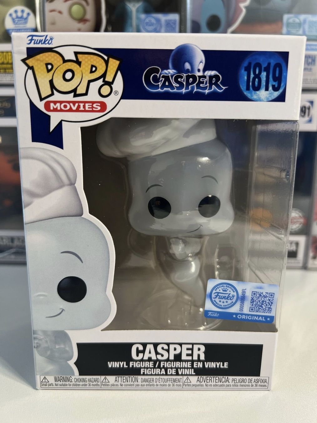 Funko POP! Movies Casper - Casper with Chef’s Hat Limitée (Neu und ...