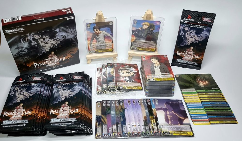Attack on Titan: Final Season - TCG Sammlung (Weiss Schwarz) (Gebraucht ... Attack on Titan: Final Season - TCG Sammlung (Weiss Schwarz) (Gebraucht ...