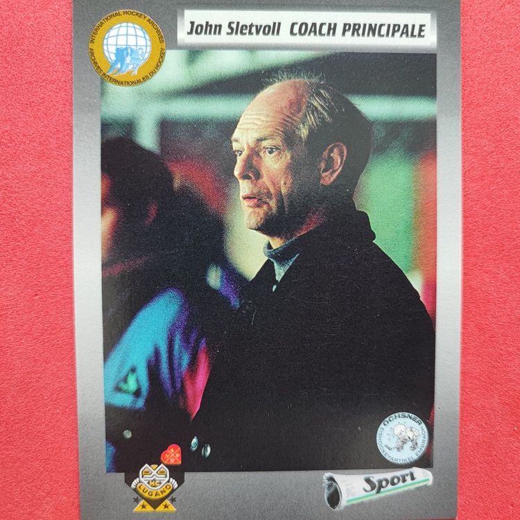 John Sletvoll - HC LUGANO - 1993/94 (Gebraucht) in Dübendorf für CHF 2 ...