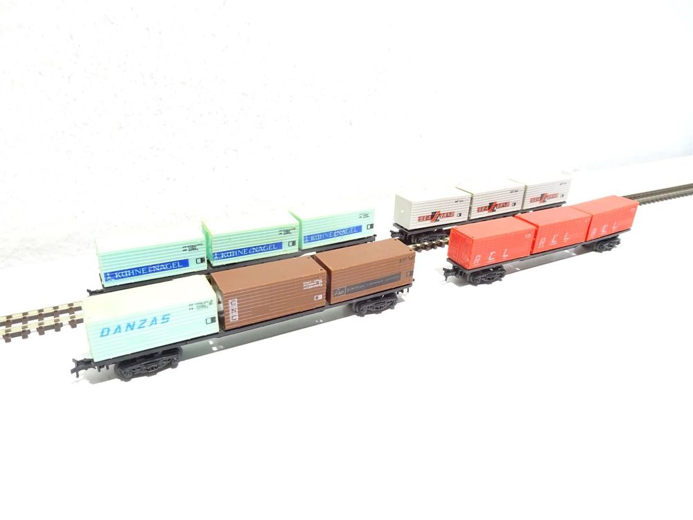 4 Lima Güterwagen Container Spur N (16) (Gebraucht) in Luzern für CHF ...