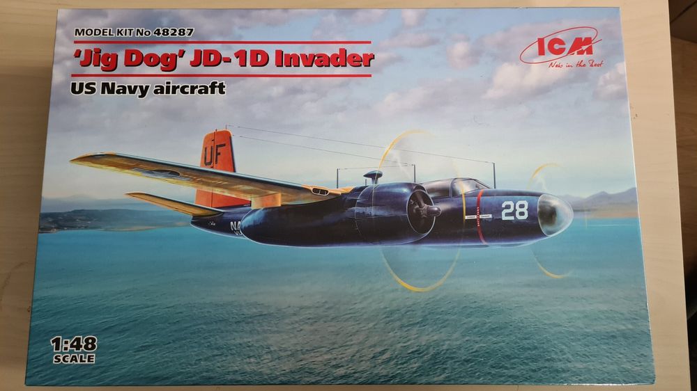 1:48 B-26 JD-1D Invader US Navy Jig Dog - ICM 48287 | Kaufen auf Ricardo