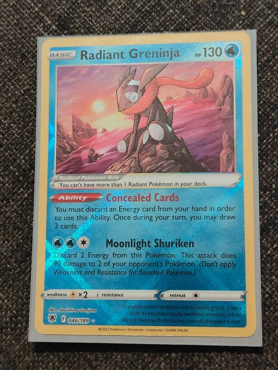 ASR 046 Radiant Greninja EN Astral Radiance | Kaufen auf Ricardo