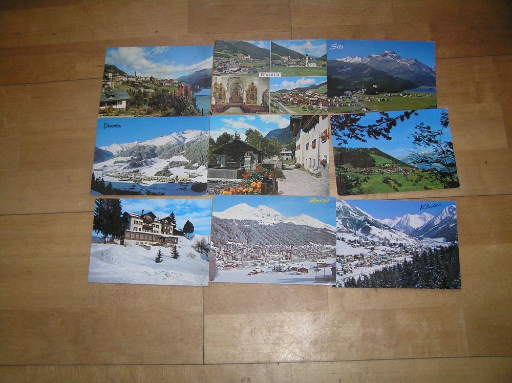 65 Restkarten Graubünden (Gebraucht) in Lumbrein für CHF 2 – mit Lieferung auf Ricardo kaufen