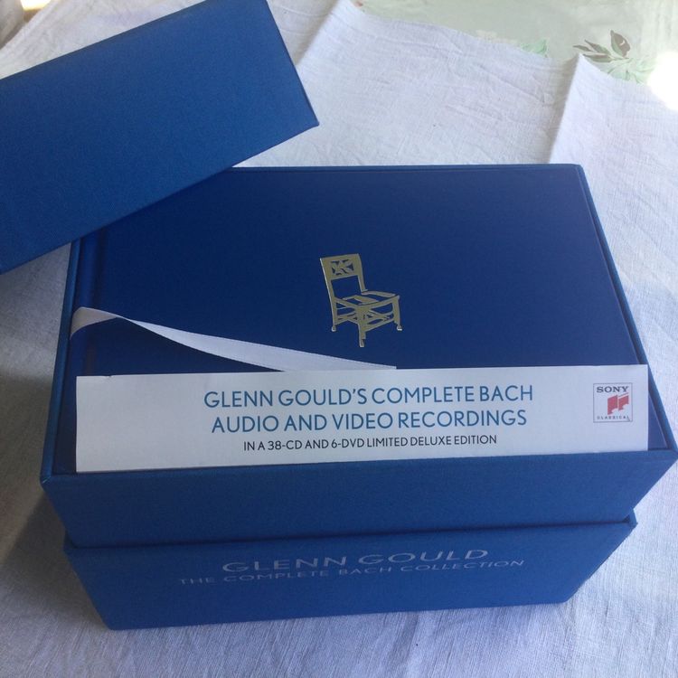 Glenn Gould - The Complete Bach Collection CD and DVD Box (Neu (gemäss ...