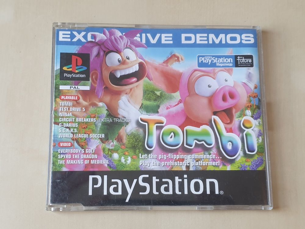 UK PS Magazine Demo CD mit u.a. Tombi | Kaufen auf Ricardo