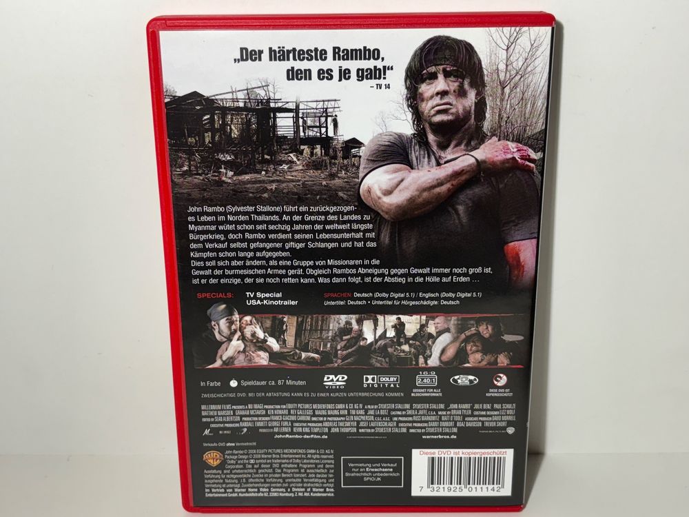 John Rambo DVD Uncut | Kaufen auf Ricardo