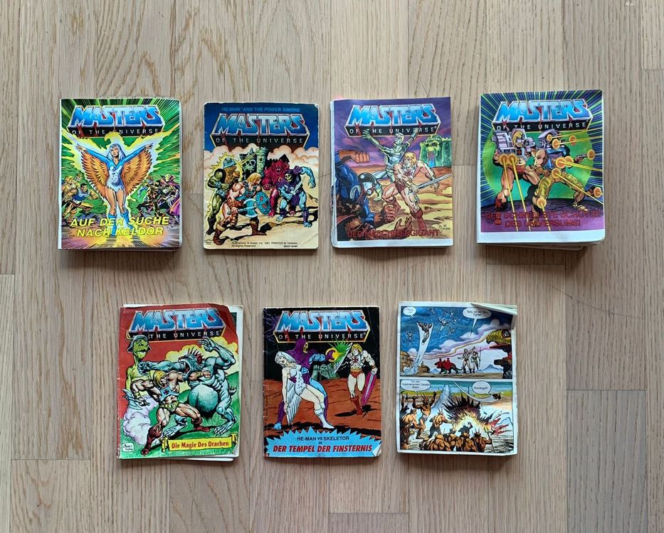 Original Vintage Masters of the Universe MOTU Mini Comics | Kaufen auf ...