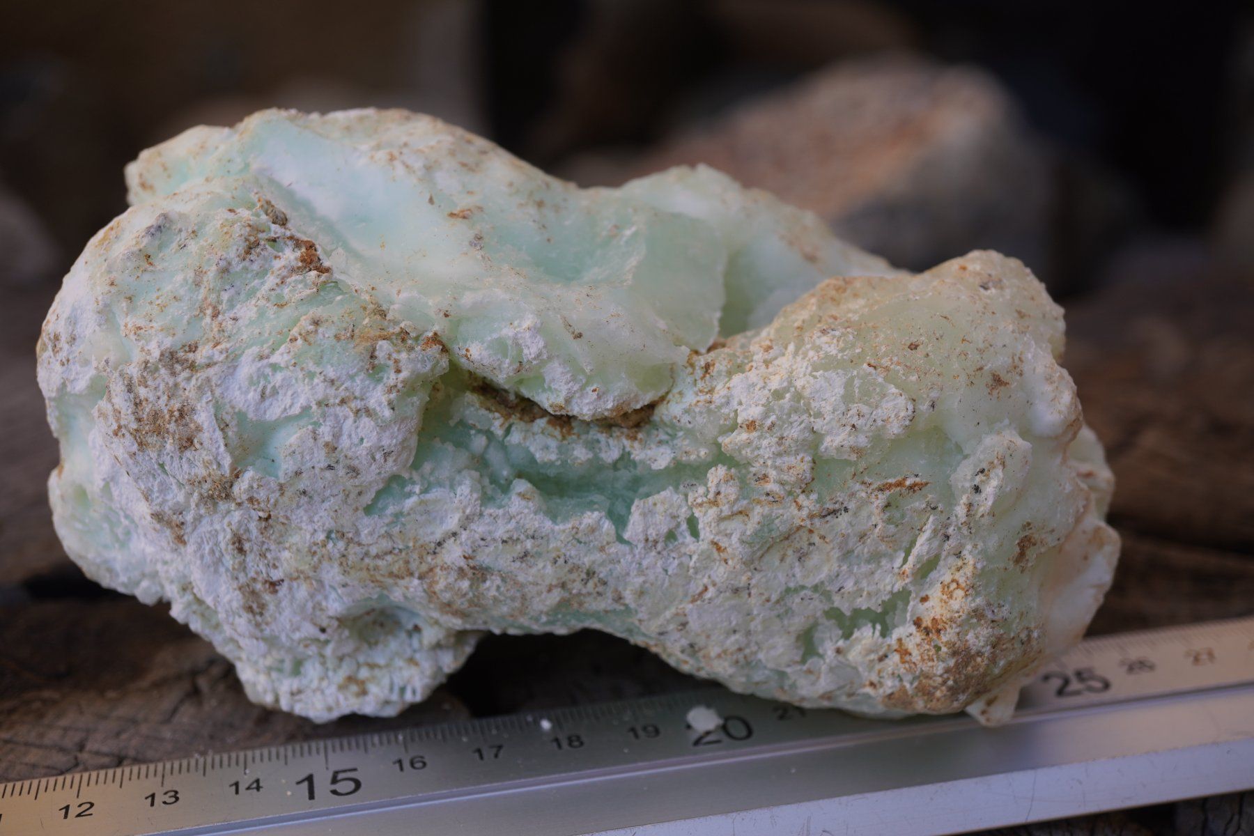 Chrysopras 670g Rohstein (Neu und originalverpackt) in Eschenbach SG für CHF 25 – nur Abholung ...