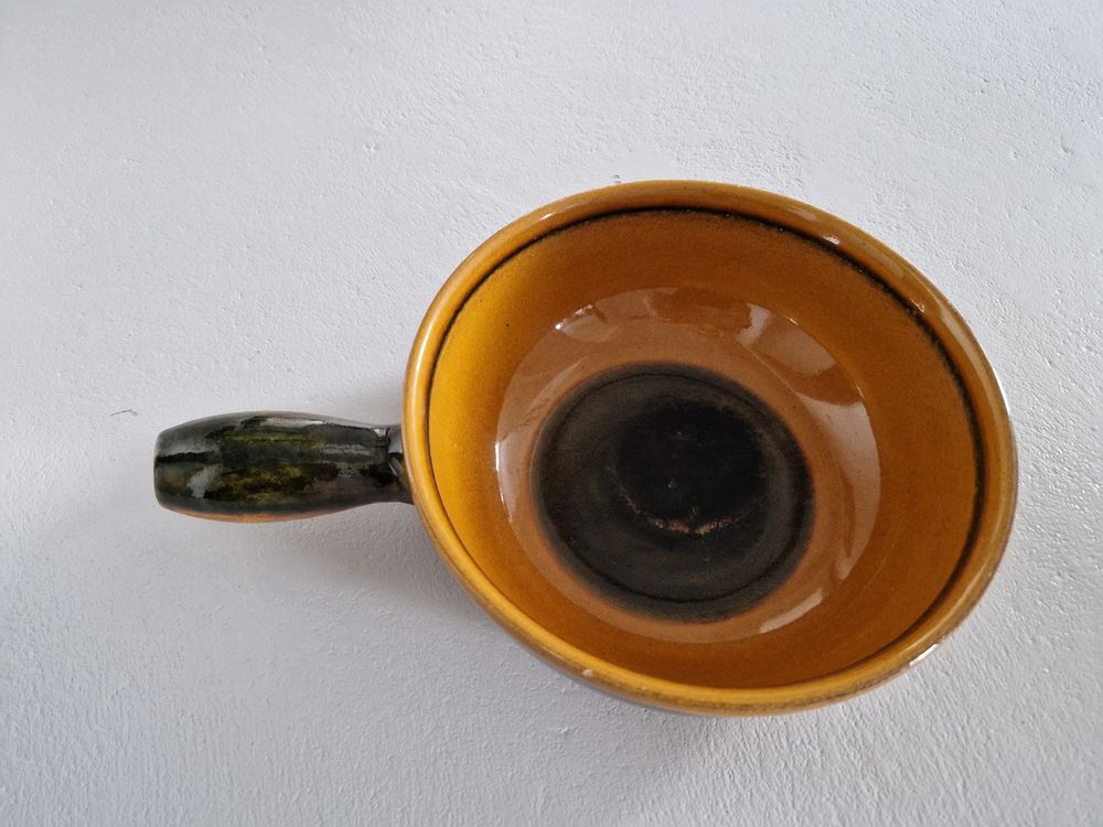 Rustikaler Keramik Caquelon Topf Vintage 70er Jahre Schweiz (Gebraucht) in Rorschacherberg für ...