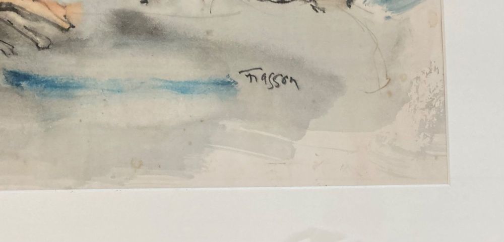 Original Aquarelle Tonio FRASSON (1922 Amriswil-2010 Luzern) (Gebraucht) in Basel für CHF 600 ...