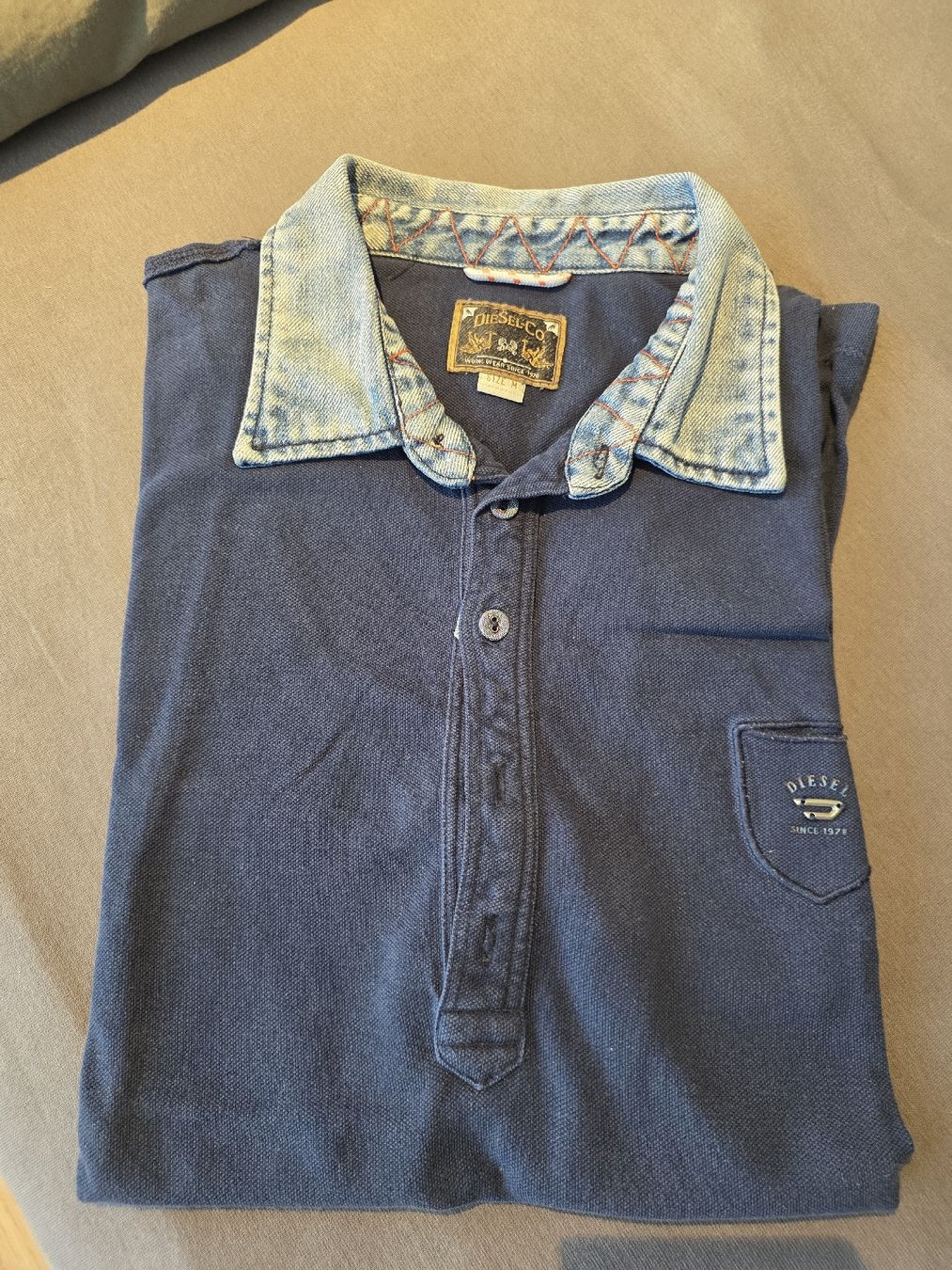 2 polo Diesel Col Denim, Taille M, Super État! (D'occasion) à La Chaux ...