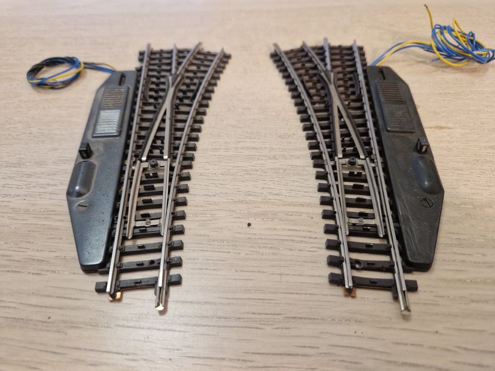 Märklin 2261 weichenpaar K H0 (3) (D'occasion) à St-Aubin-Sauges pour CHF 24 – avec livraison ...
