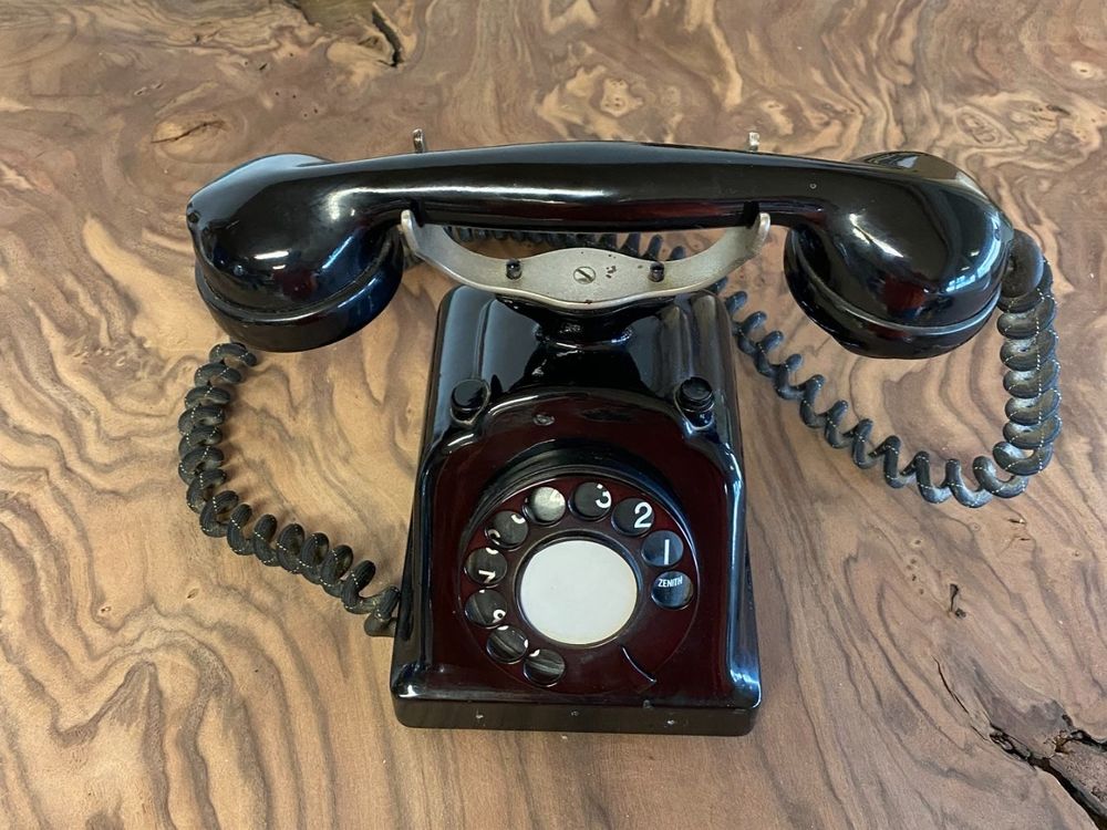 Altes Telefon mit Wählscheibe Zenith (Gebraucht) in für CHF 40 – mit ...