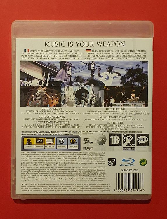 Sony PlayStation 3 Game (PS3) Def Jam Icon (Gebraucht) in Illnau für ...