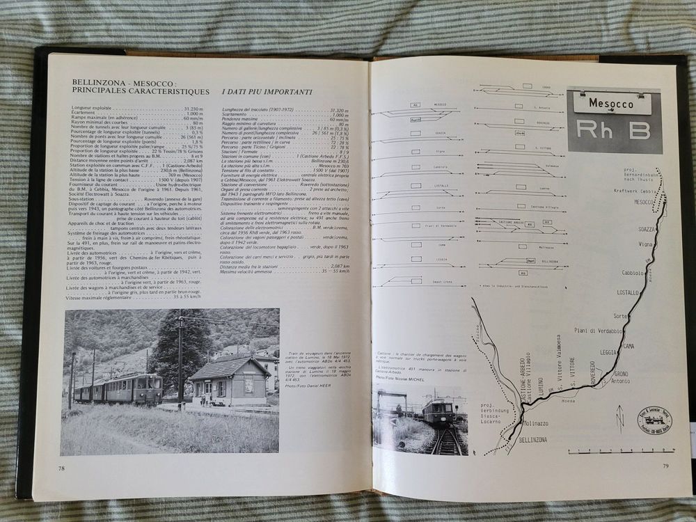 Chemin der fer Bellinzona - Mesocco - Editions du Cabri (Gebraucht) in ...