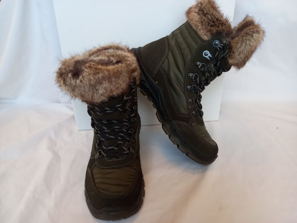Romika Tex Zürich Winterstiefel Olive gr.38 Neu Vibram | Kaufen auf Ricardo