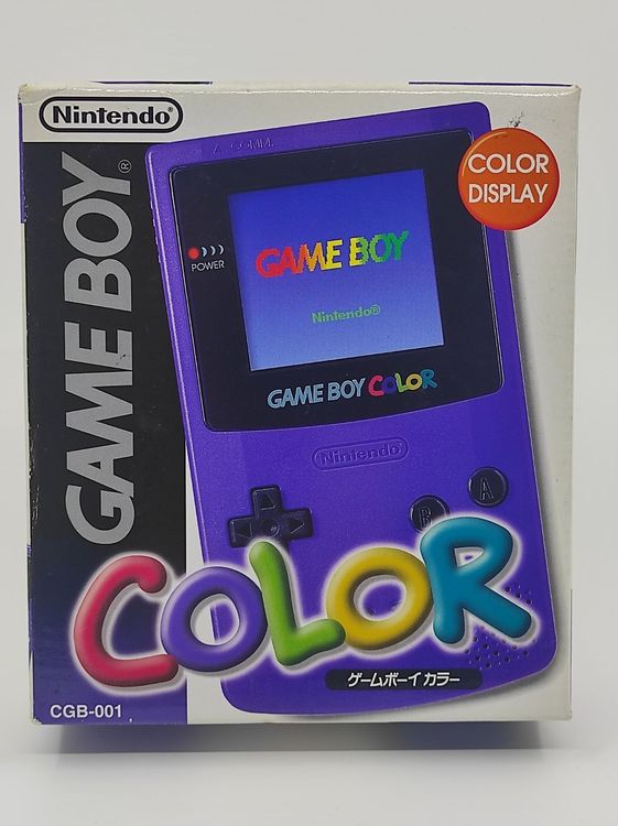 GameBoy Color Purple mit OVP - JAP | Kaufen auf Ricardo