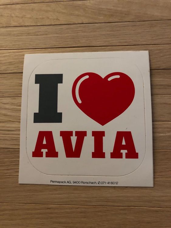 Abziehbild, Sticker, Kleber I ️ Avia (Gebraucht) in Winterthur für CHF ...