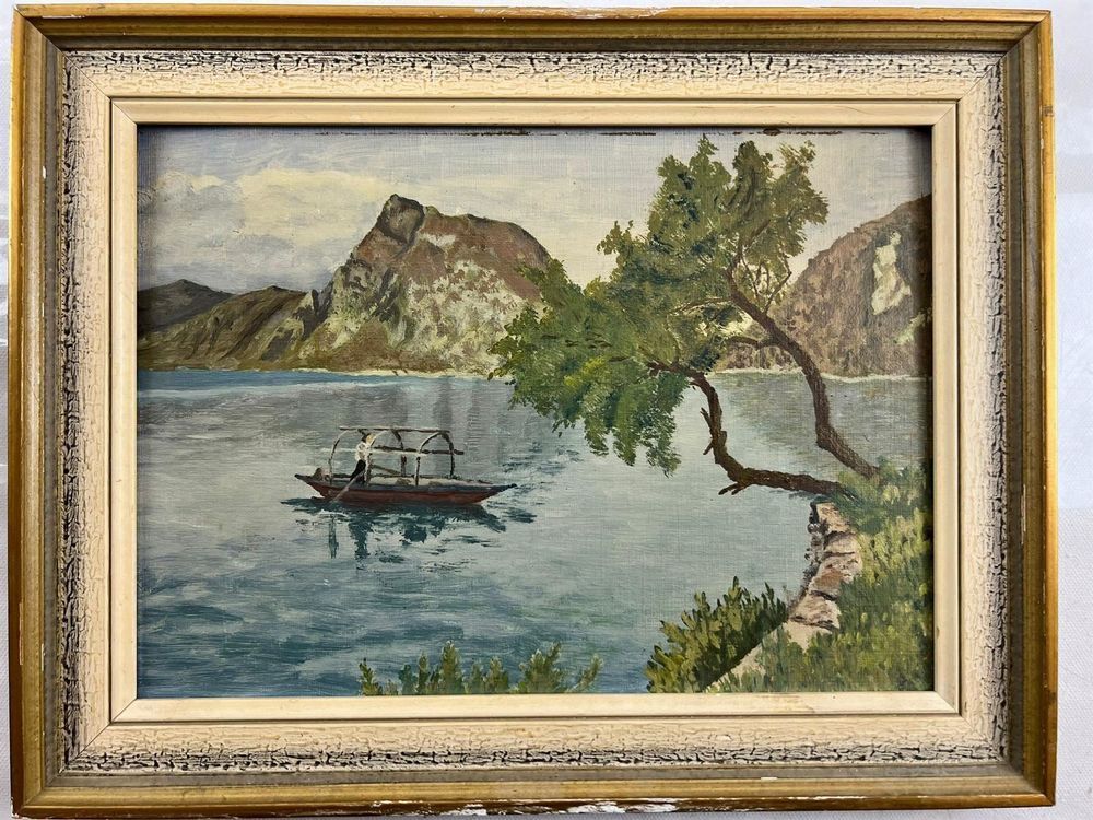 Tolle Aussicht auf Meer Gemälde (Gebraucht) in Neuhausen am Rheinfall für CHF 10 – mit Lieferung ...