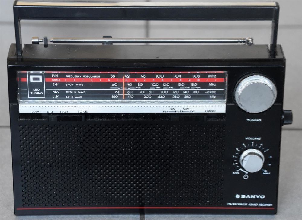 Radio Sanyo RP 8800 Vintage (Gebraucht) in Collonges für CHF 35 – mit ...