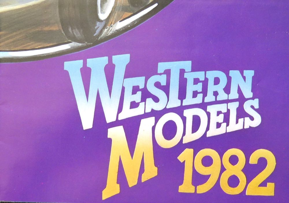 Western Models Katalog von 1982 (Neu (gemäss Beschreibung)) in Ettingen ...