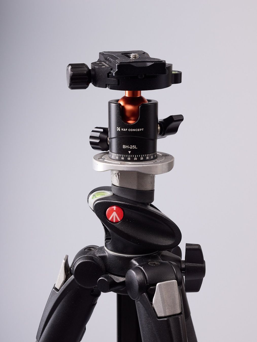 Manfrotto Stativ 190XPROB mit K&F Concept Kugelkopf BH 25L (Gebraucht ...