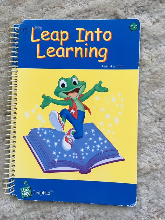 LeapPad Buch Lernspiel Leap into learning ab 4 J. ohne Cart. (Gebraucht ...